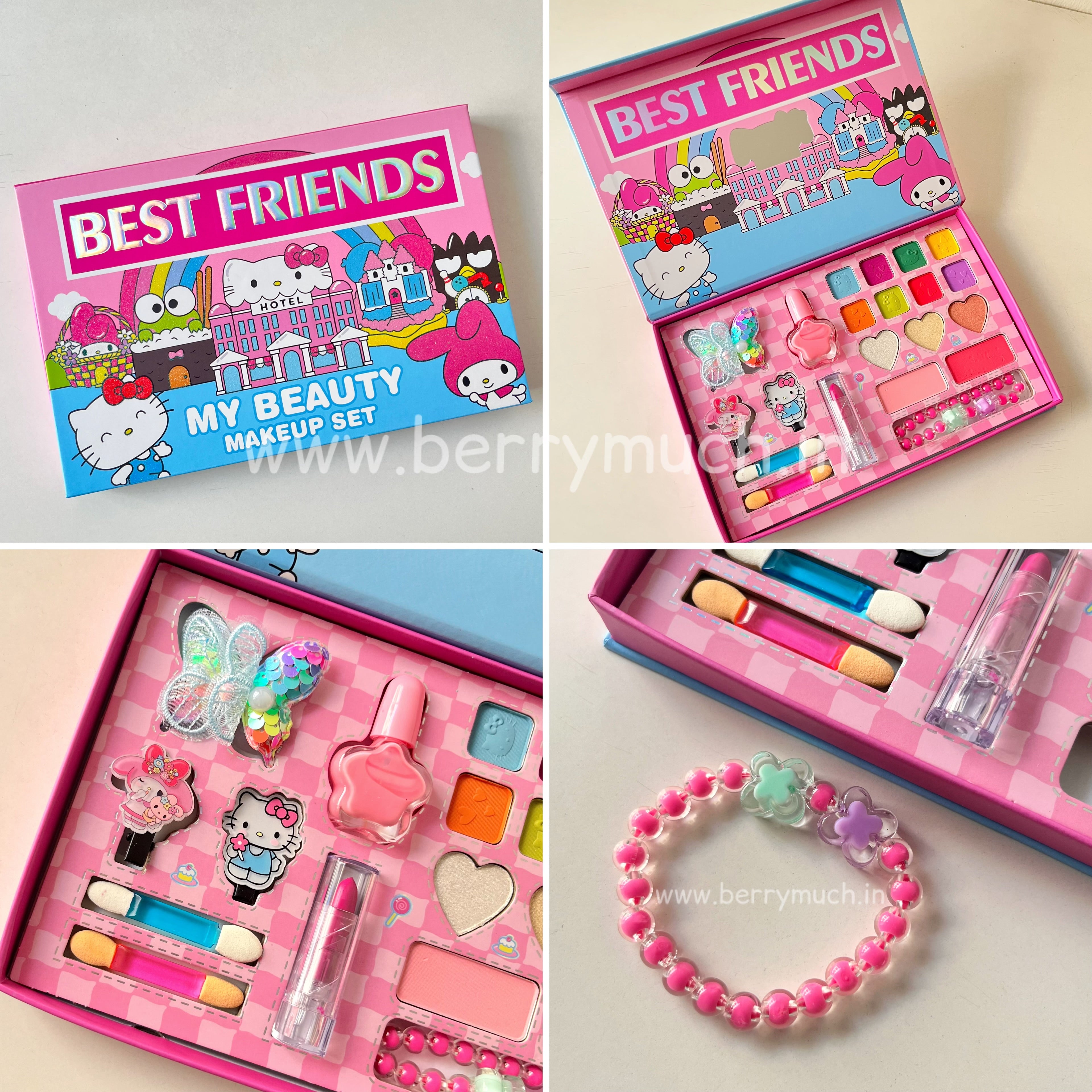 Best Friends Beauty Makeup Set | Kid's Makeup Book/Combo – Berrymuch™